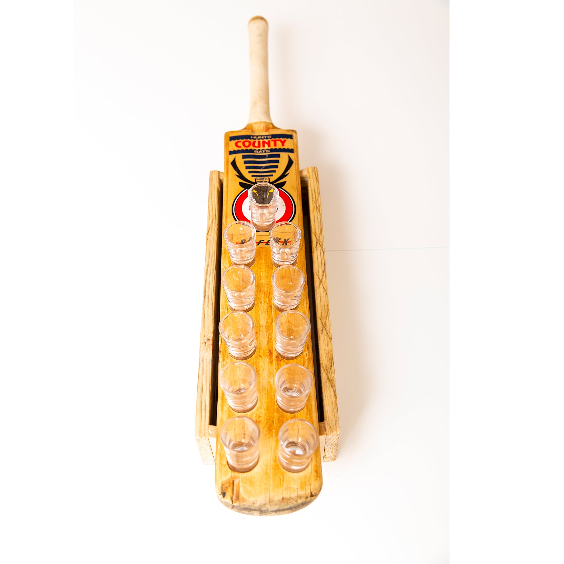 Cricket Bat Drink shots tray |Reason Season Time London – Reason Season ...