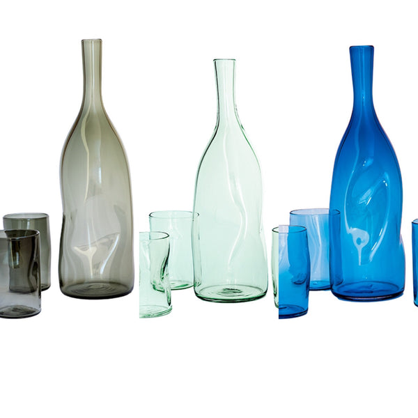 CRINKLE SET - Handmade Decanter With Four Glasses – Reason Season Time ...