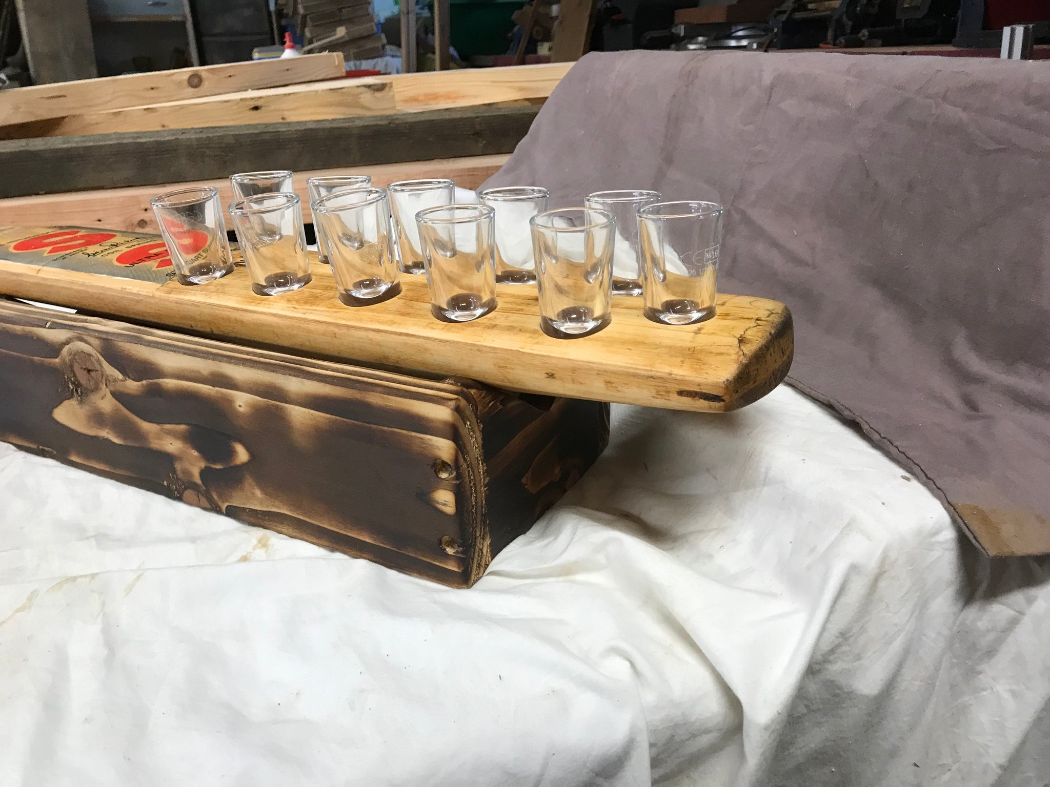 Cricket Bat Drink shots tray |Reason Season Time London – Reason Season ...